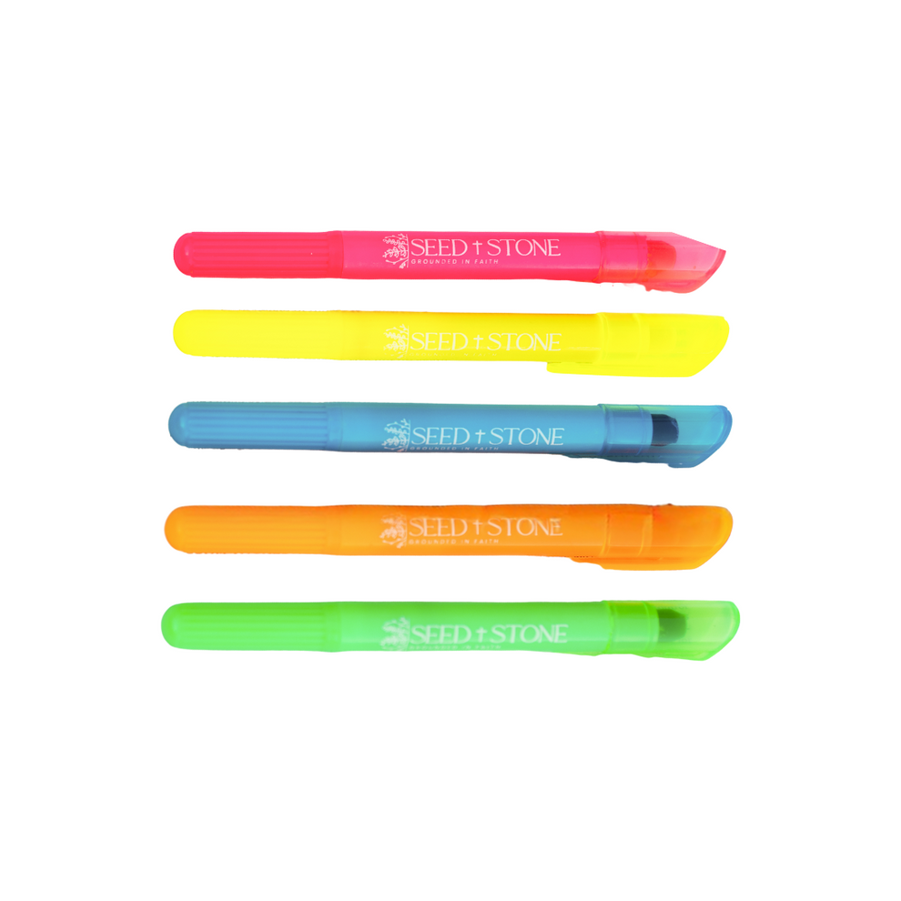 Bible Highlighters (2 Pack) – Seed + Stone